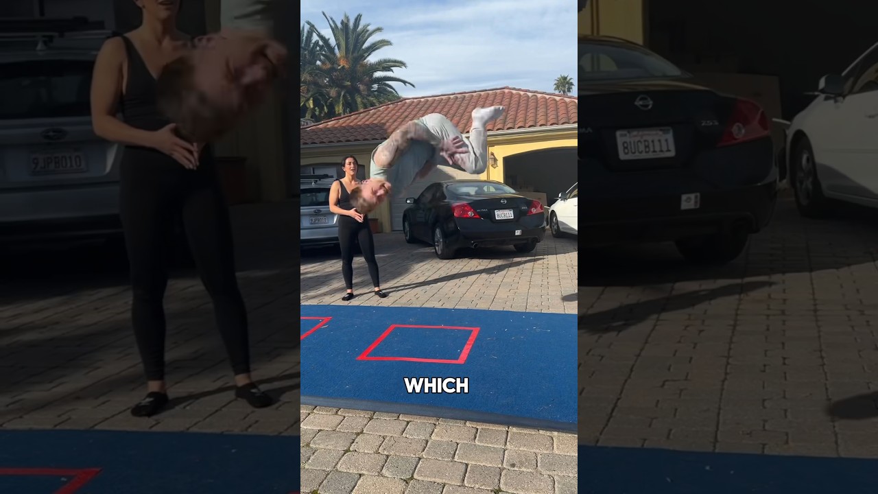 Gymnast vs cheerleader showdown challenge