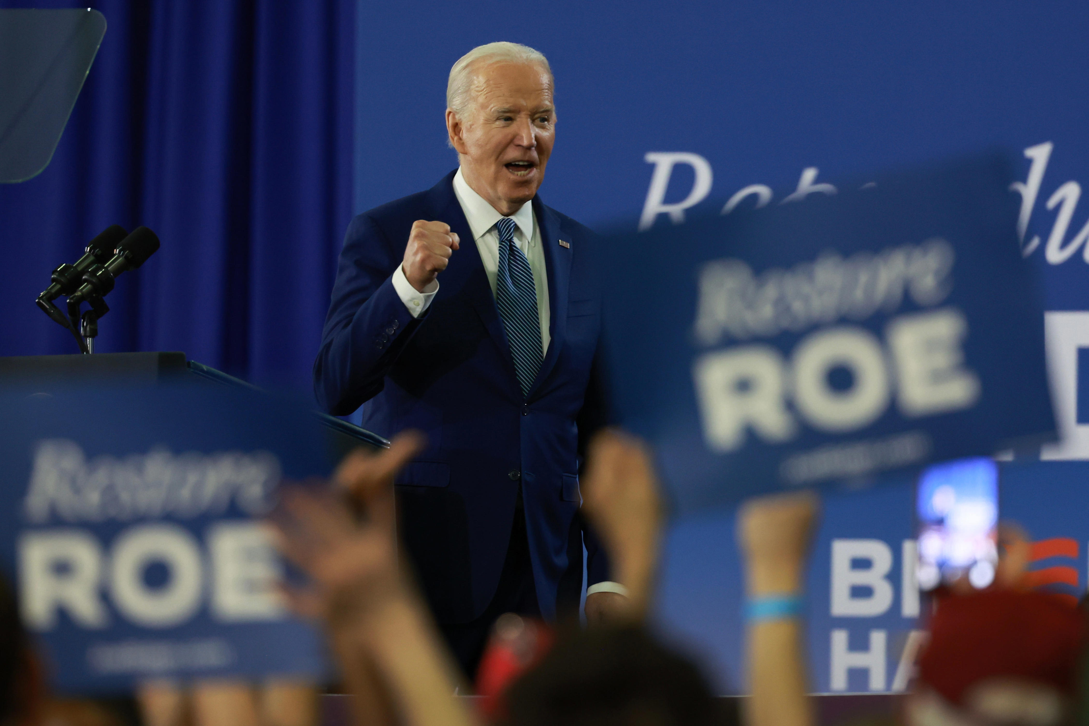 President Joe Biden's campaign preps debate week blitz in Arizona