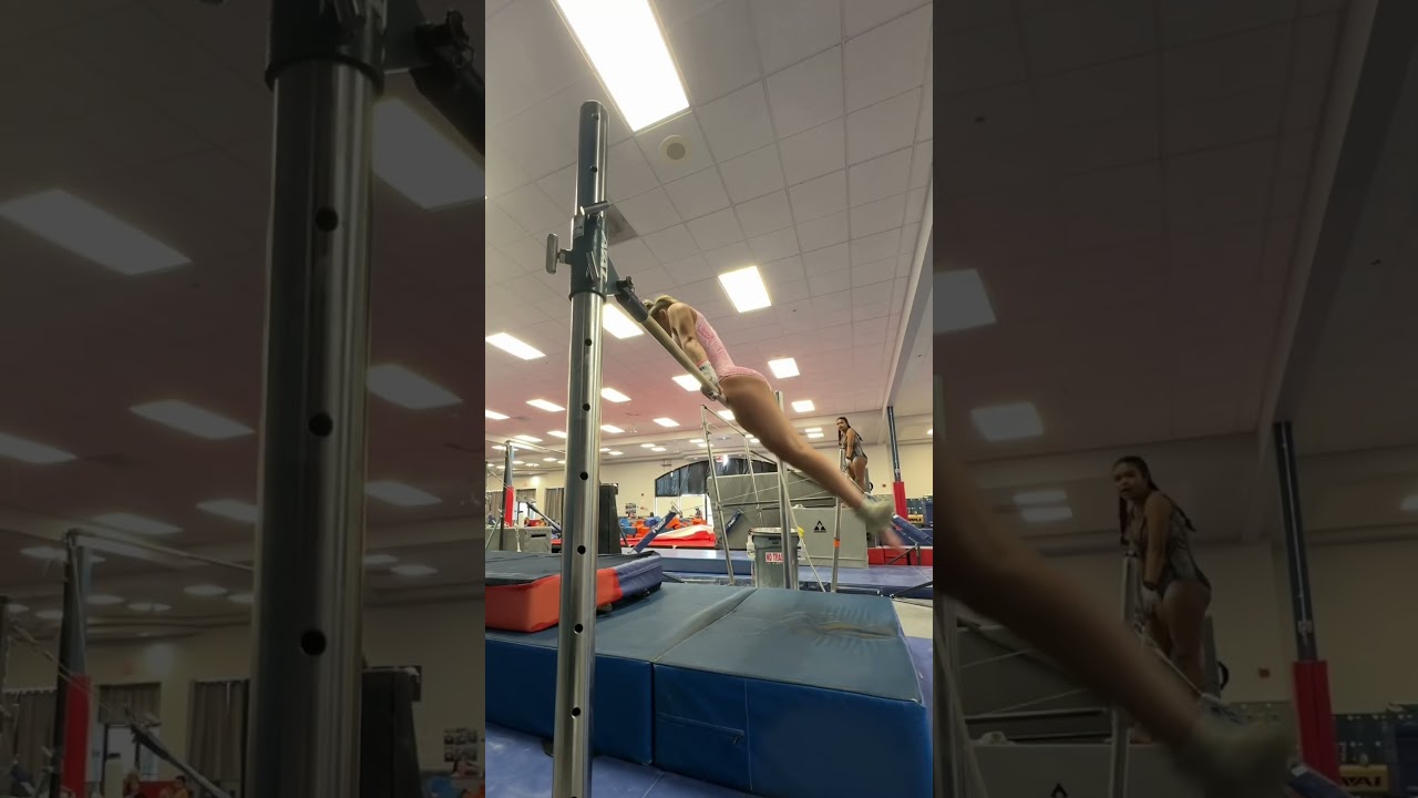 Cast Handstand by a Real Gymnast