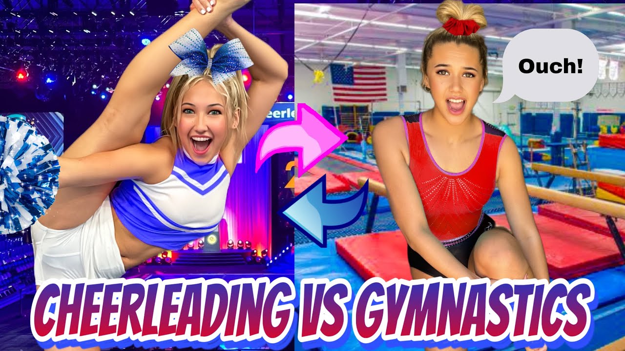 Life Swap: Gymnast vs. Cheerleader!