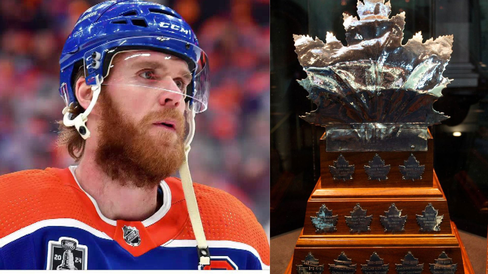 Connor McDavid wins Conn Smythe Playoff MVP trophy despite Oilers' loss Connor McDavid wins Conn Smythe Playoff MVP trophy despite Oilers' loss