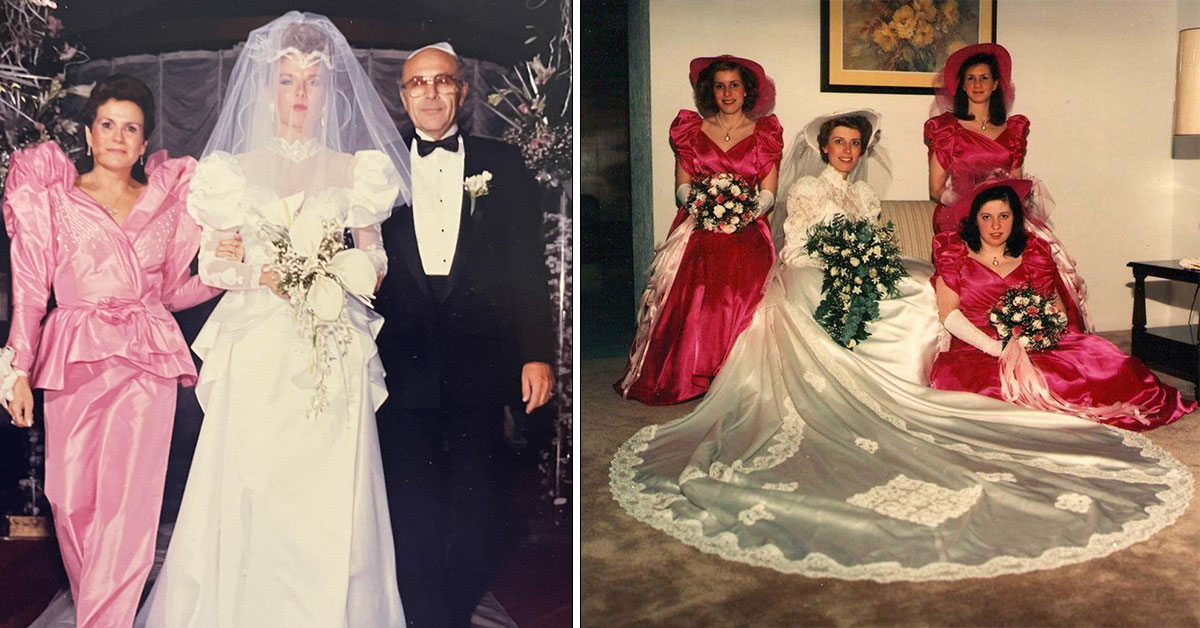 Photos to Remember Those Who Got Hitched in the 1980s