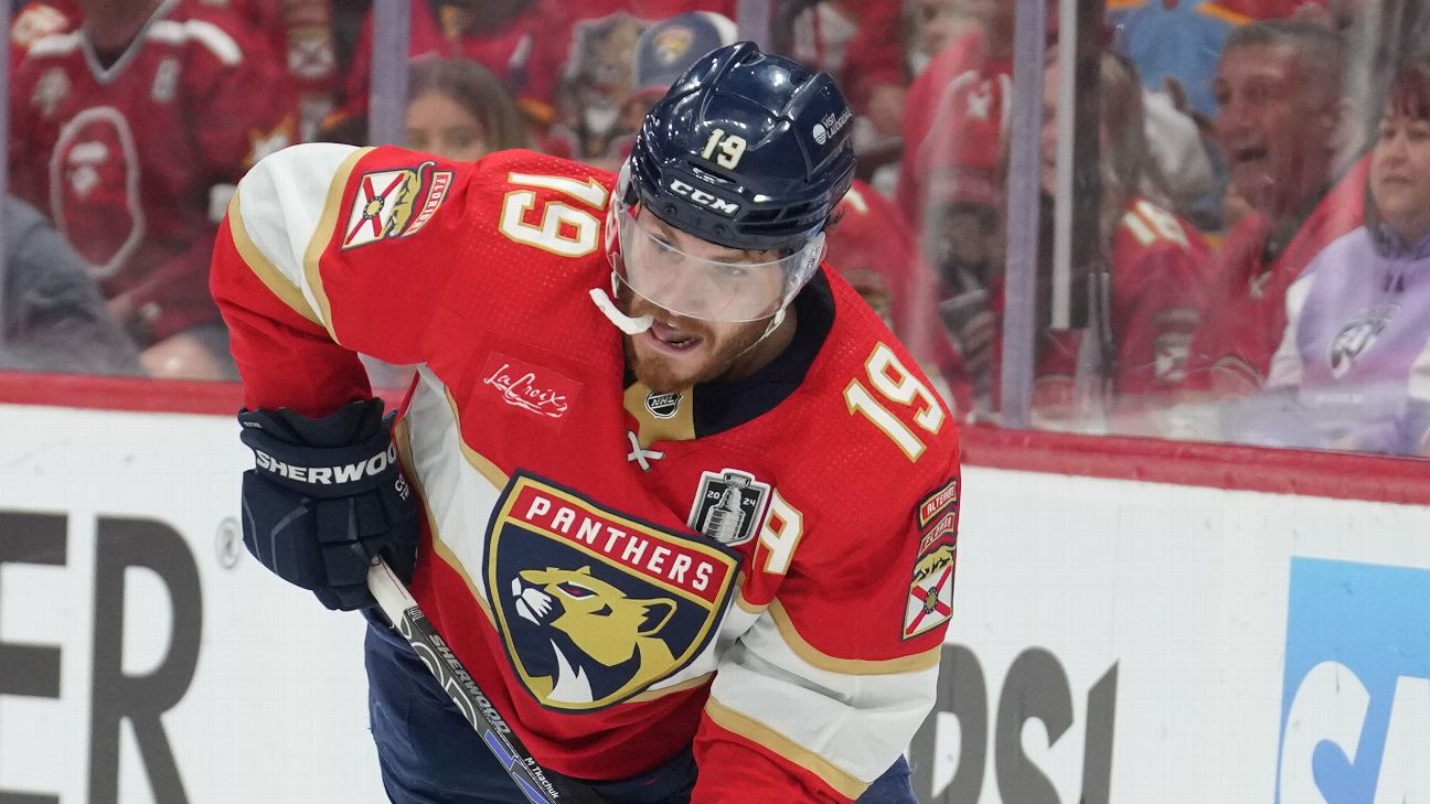 Panthers' Matthew Tkachuk on injured reserve with groin injury