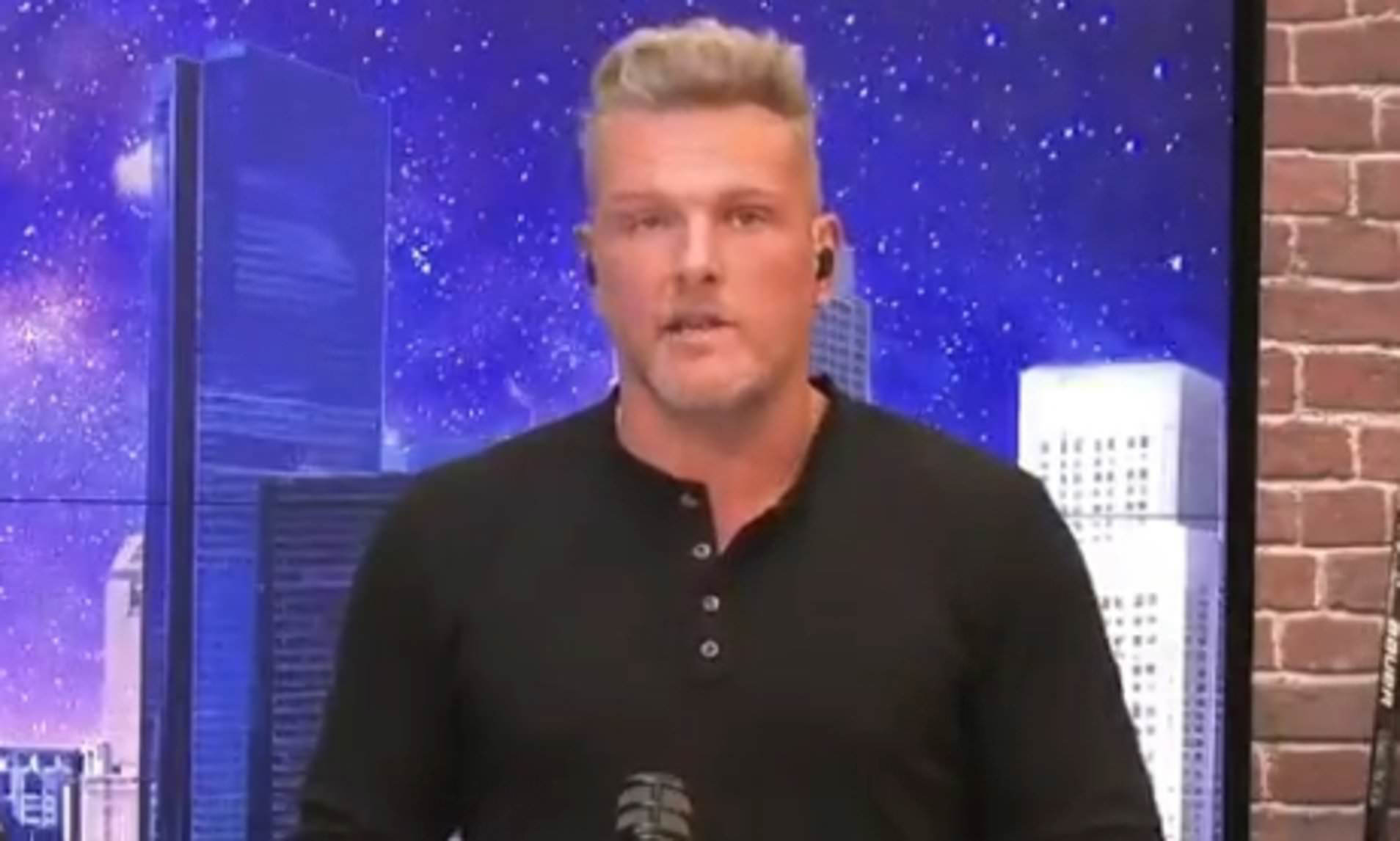 Pat McAfee announces shock death of his father-in-law as he holds back ... Pat McAfee announces shock death of his father-in-law as he holds back ...