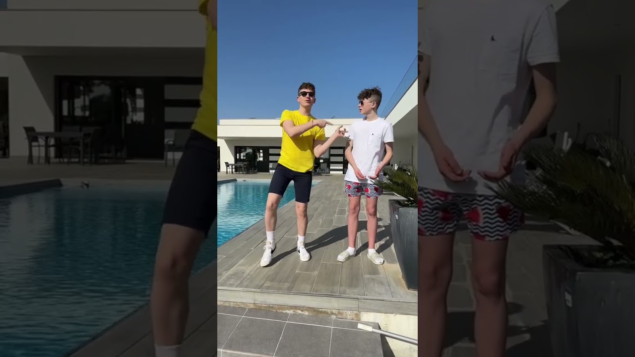 Dancing in front of little brother sparks crazy reaction