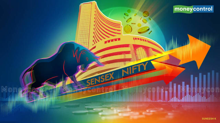 Nifty at record closing high Sensex ends strong as auto and pharma shares rise VIX up