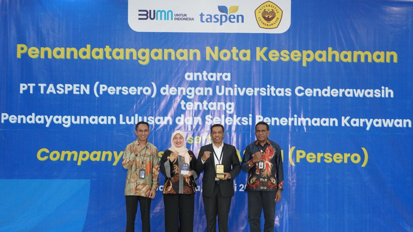 Gandeng Universitas Cendrawasih, Taspen Buka Loker di Indonesia Timur Gandeng Universitas Cendrawasih, Taspen Buka Loker di Indonesia Timur