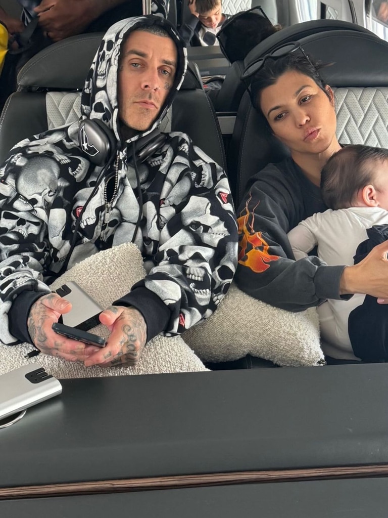 Kourtney Kardashian, Travis Barker's Son Rocky Makes Kardashians Debut