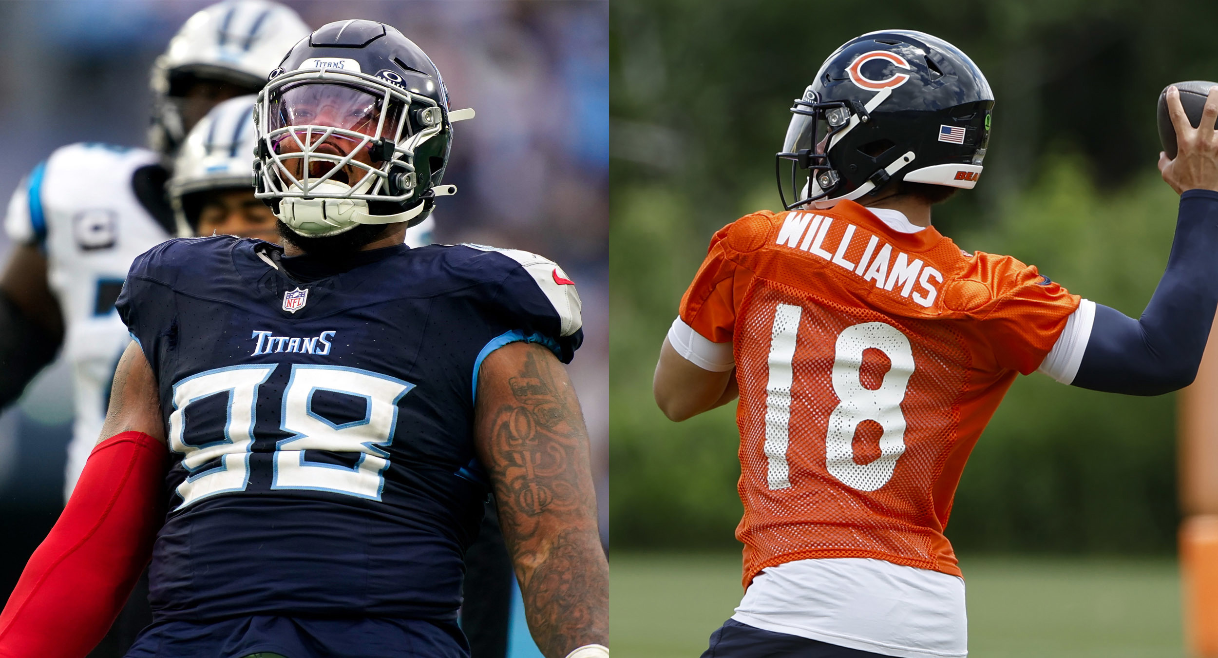 Titans star sends clear message to Caleb Williams Titans star sends clear message to Caleb Williams