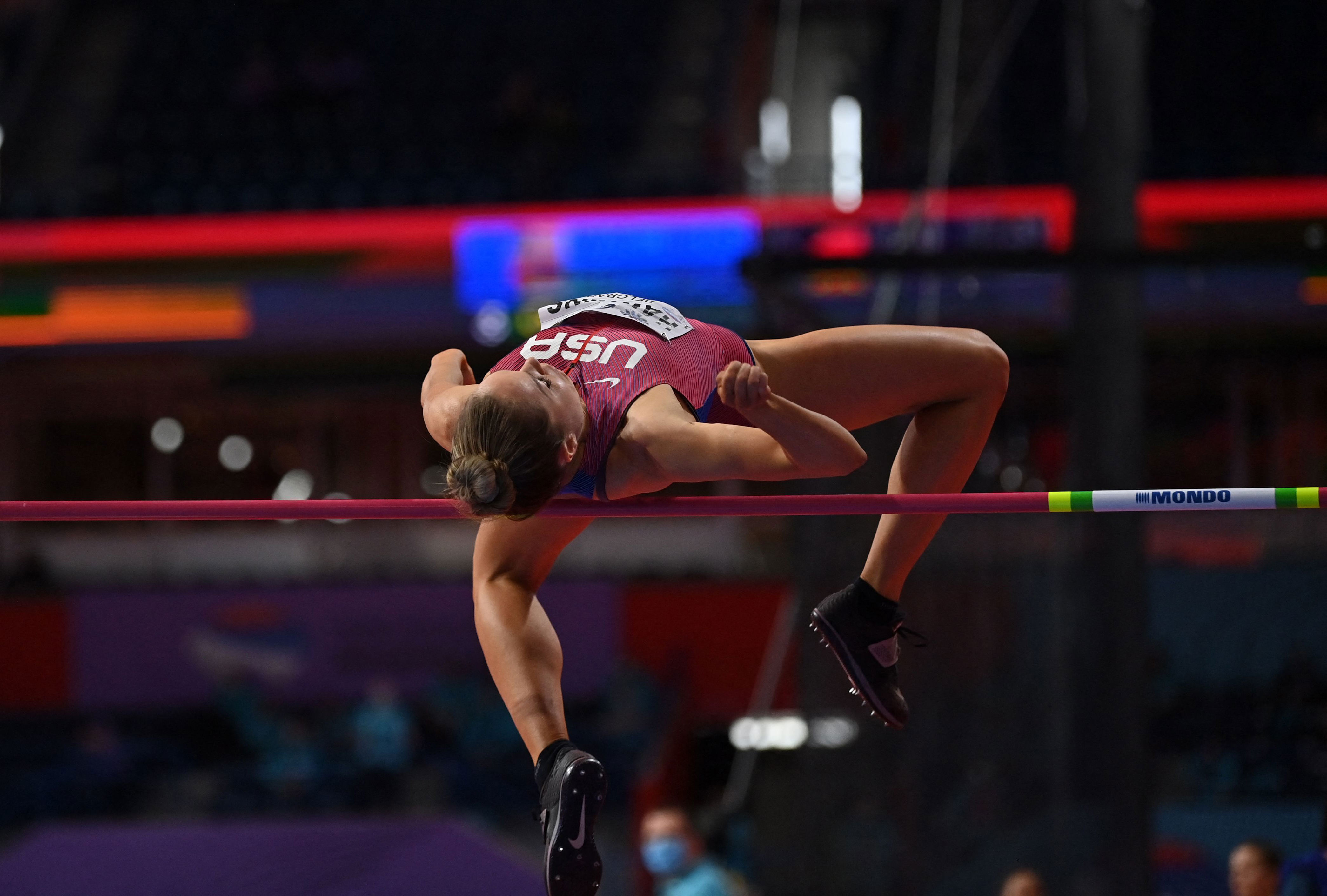 Team USA Olympic heptathlete Chari Hawkins in images