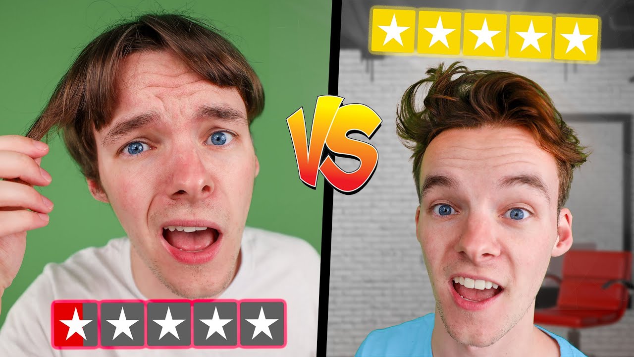 1 Star vs 5 Star Hair Cut
