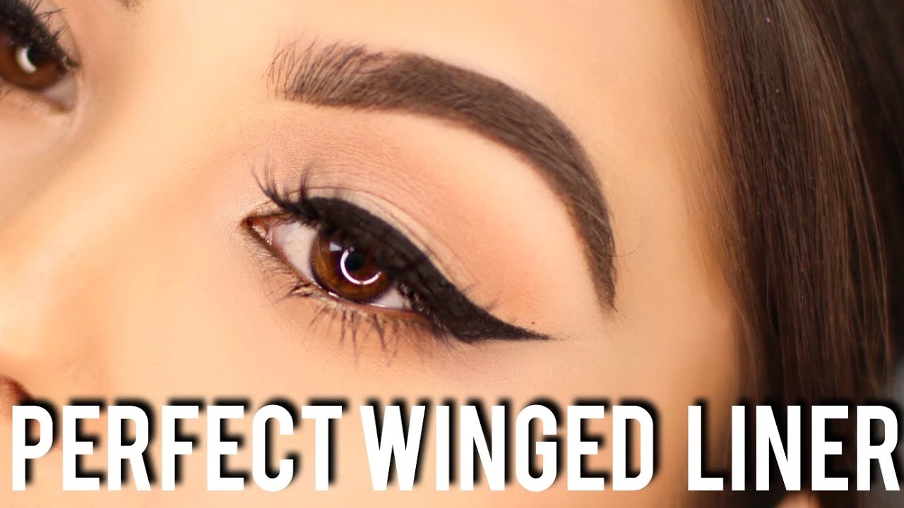 Winged Eyeliner in 4 Easy Steps