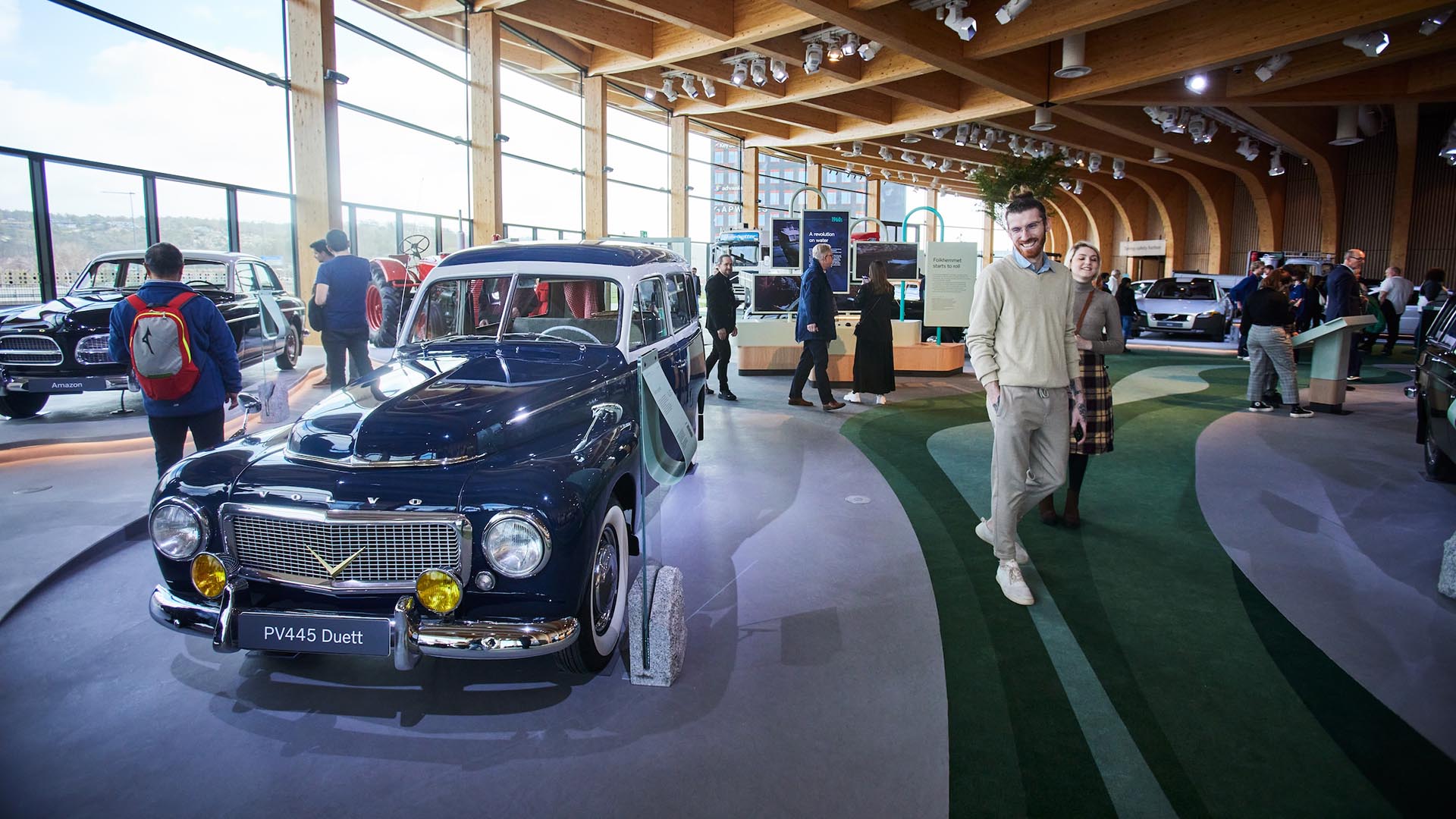 We go inside the wonderful World of Volvo museum