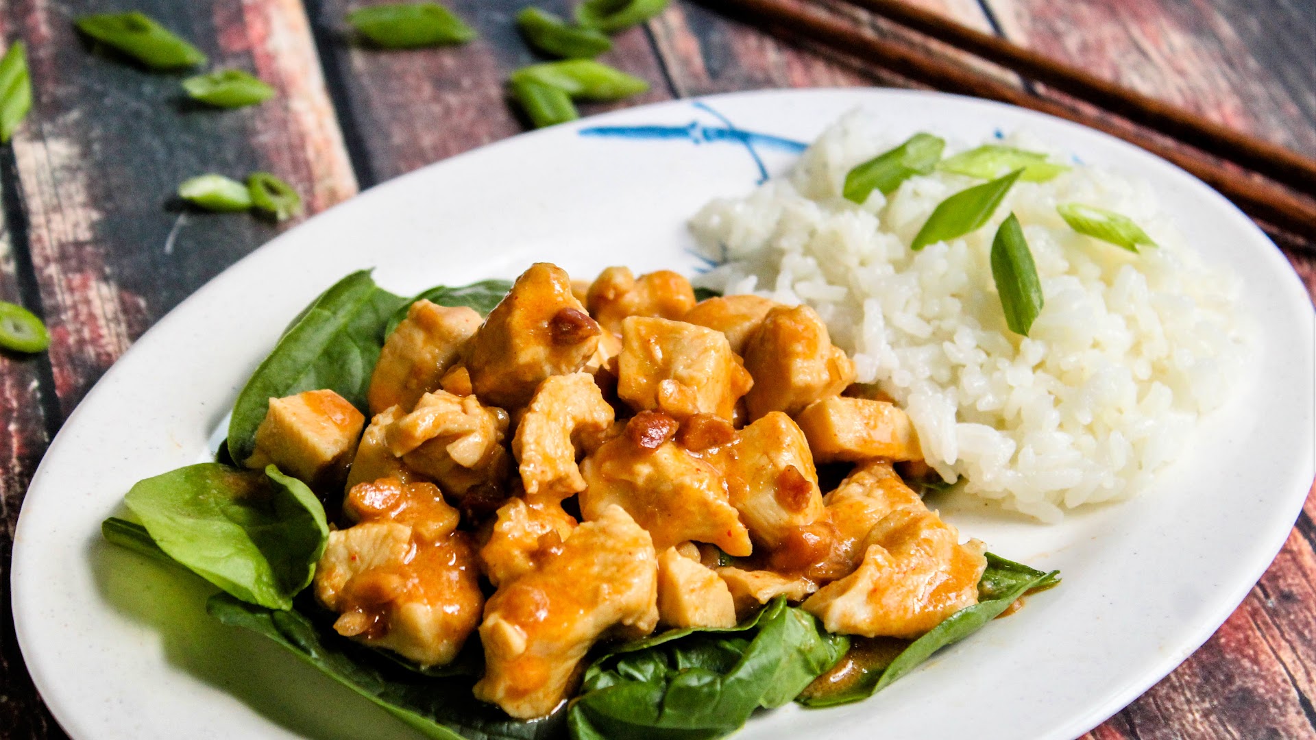 We See Why Vicki Is Proud Of This Recipe - Chicken Rama In Thai Peanut ...