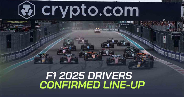 F1 2025 driver line-up: Who is confirmed for the 2025 grid?