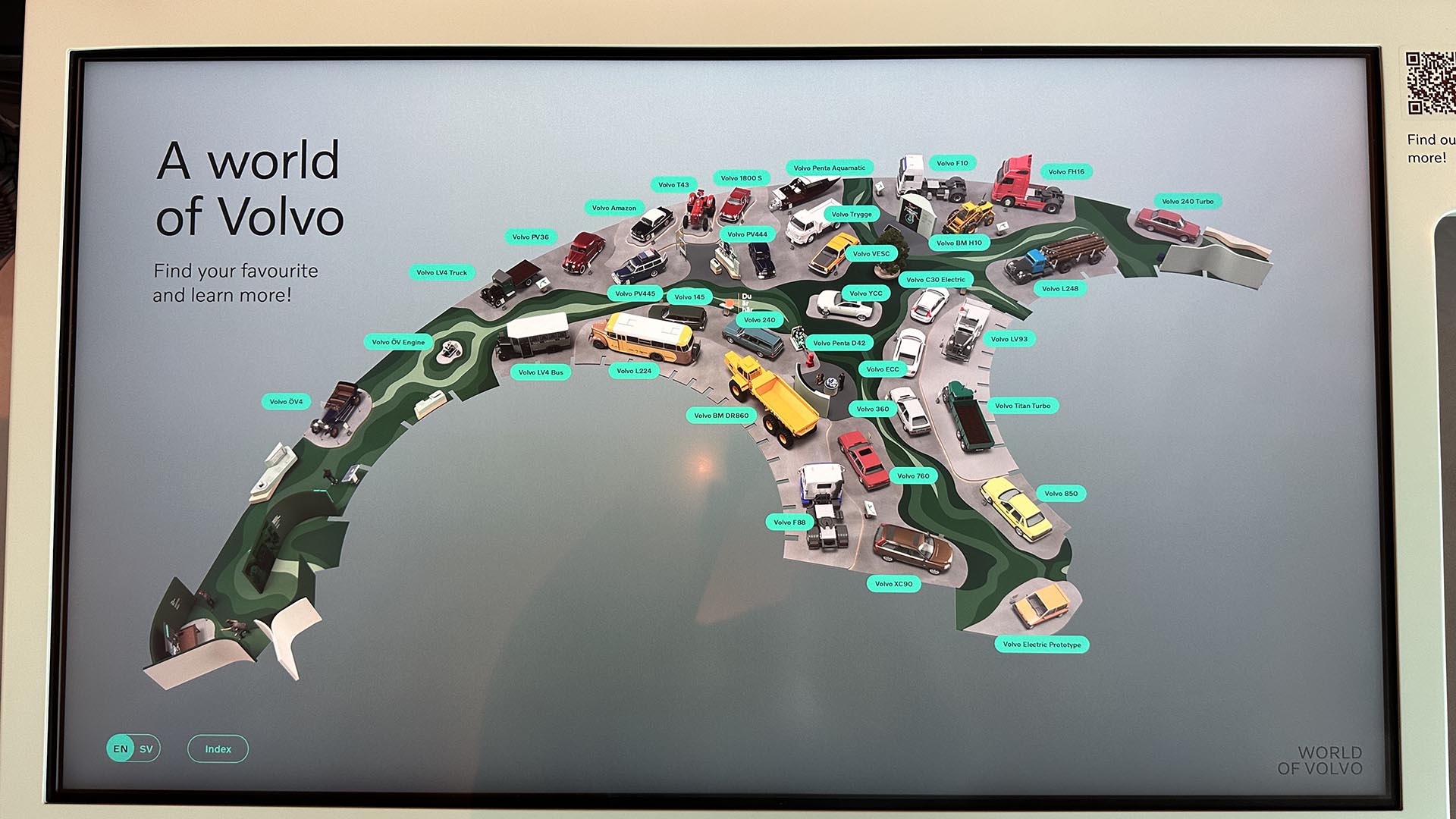 We go inside the wonderful World of Volvo museum