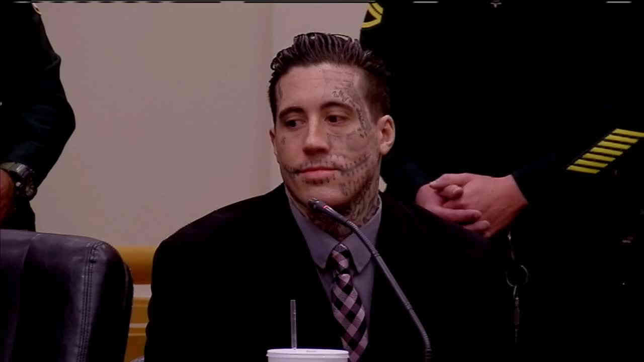 GUILTY: No reaction from convicted killer while loved ones cry as Wade ... GUILTY: No reaction from convicted killer while loved ones cry as Wade ...