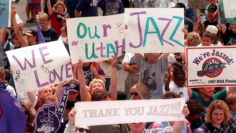 Deseret News archives: Bulls broke Jazz fans’ hearts in NBA Finals
