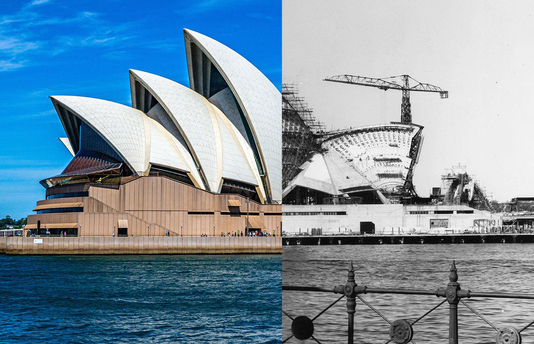 Then and now: Australia's most iconic landmarks