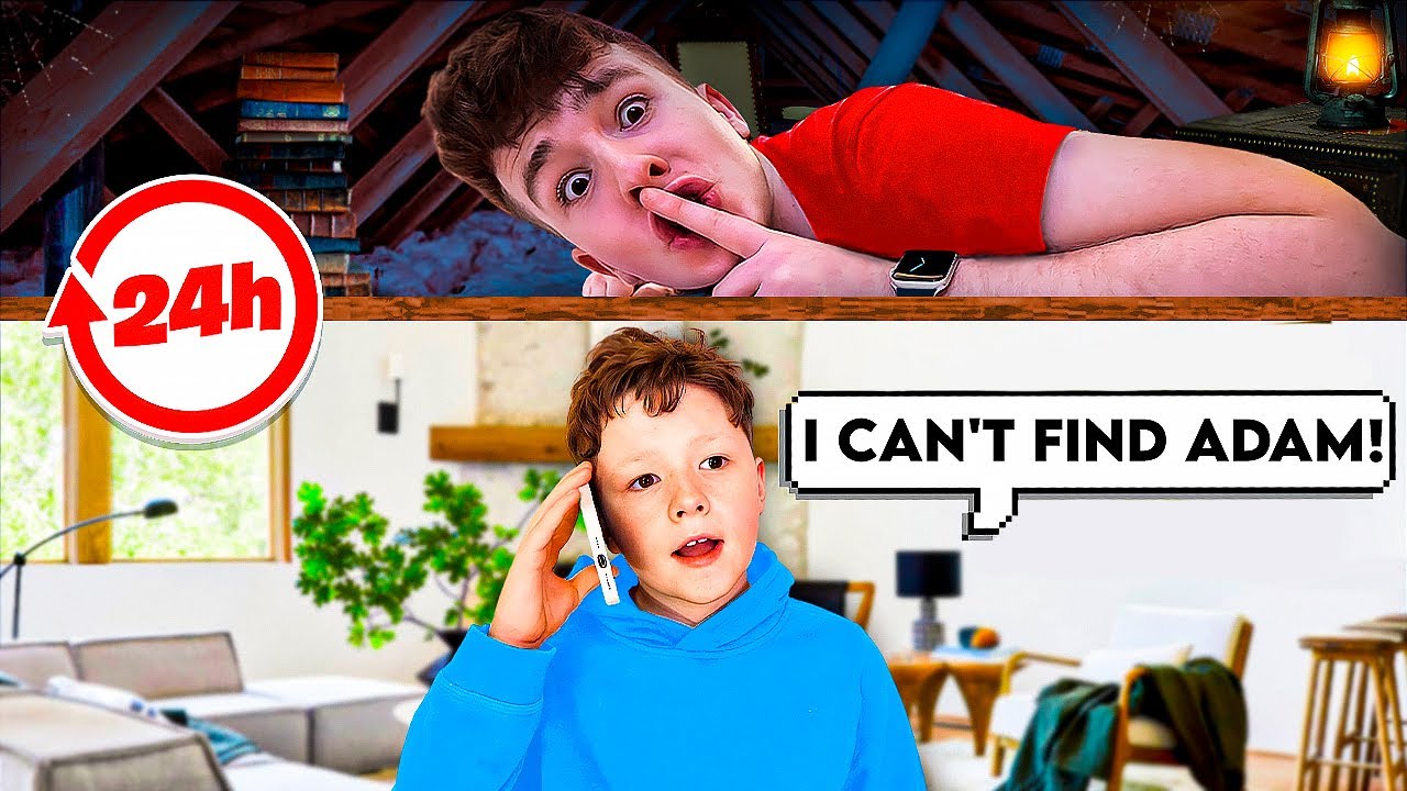 I spent 24 hours in our attic without anyone knowing