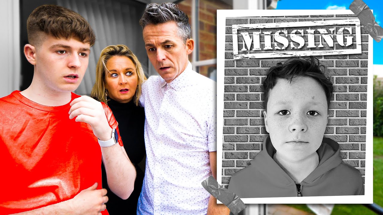 Little brother goes missing in shocking prank video