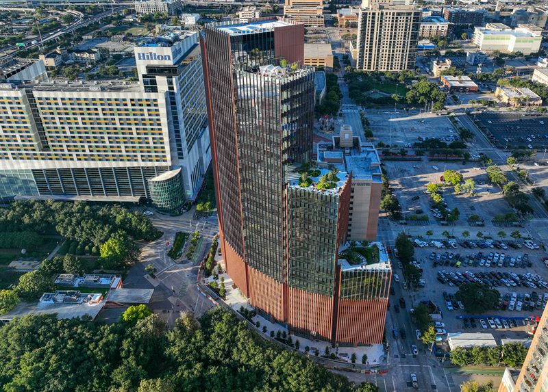 Out of this world: downtown Houston gets giant astronaut mural