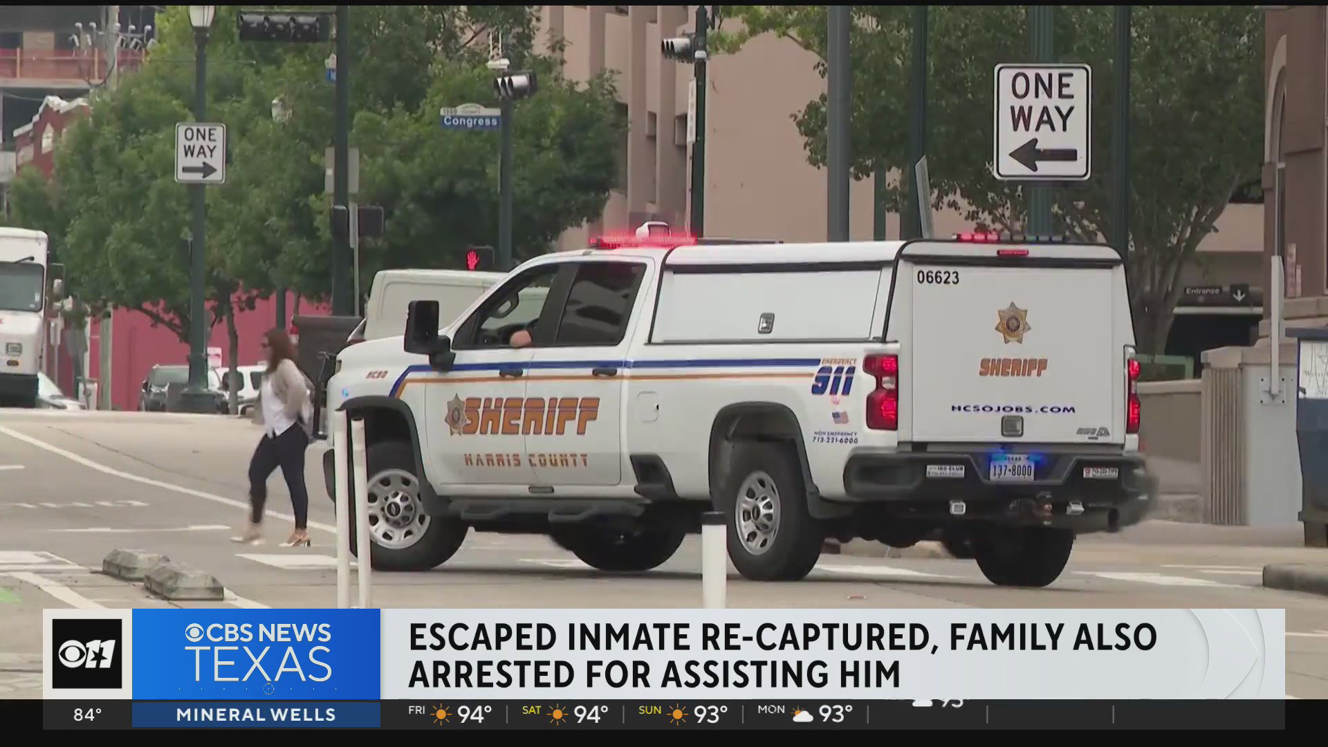 Escaped Harris County inmate re-captured, family also arrested Escaped Harris County inmate re-captured, family also arrested