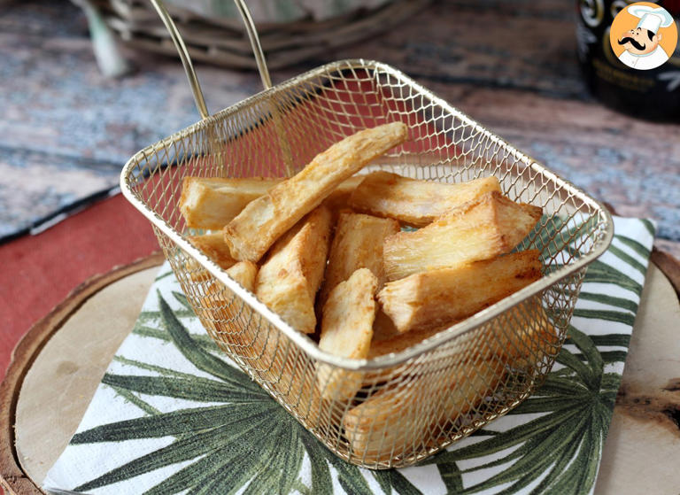 Frites de manioc au air fryer