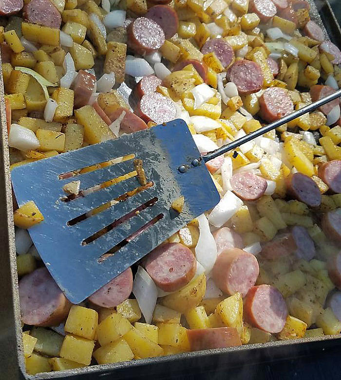 Camping Breakfast On the Blackstone Griddle!