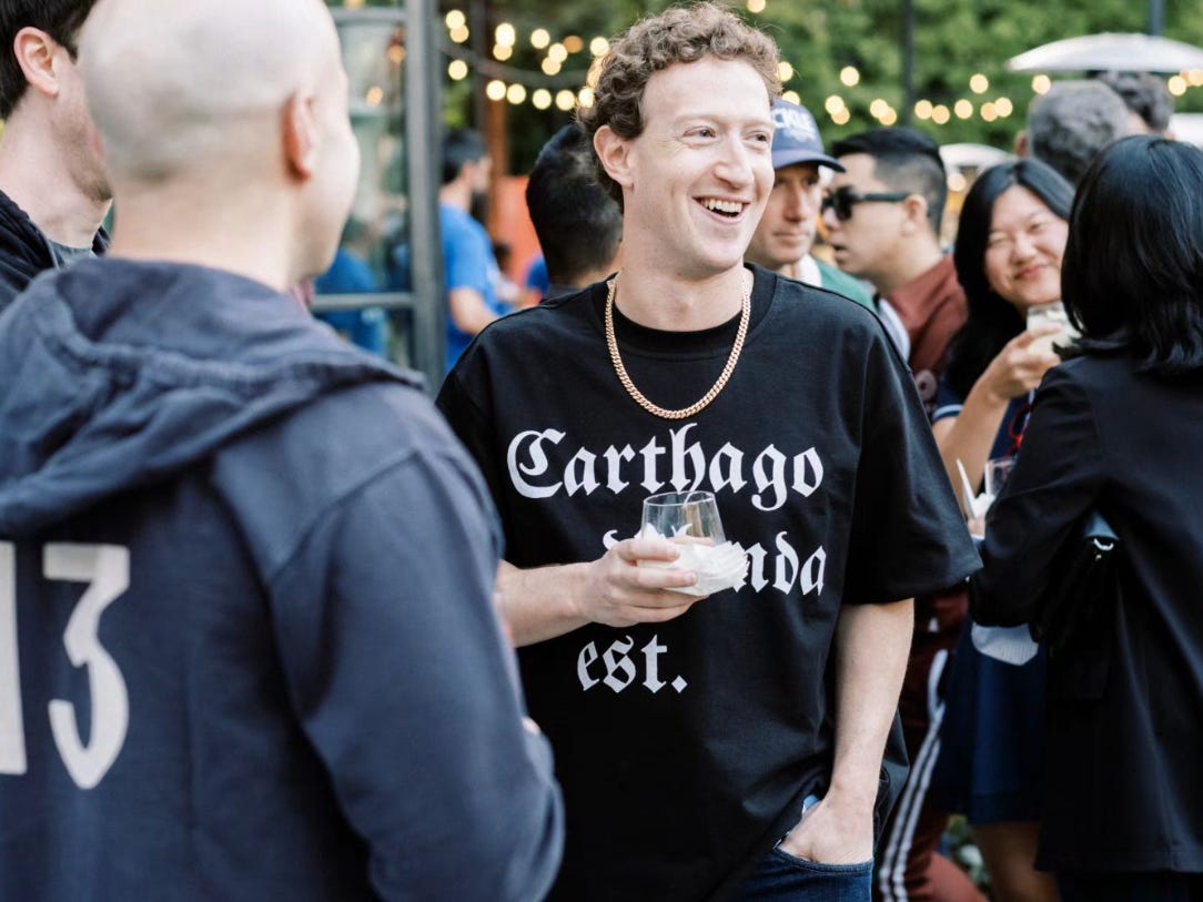 Photos show Mark Zuckerberg's style evolution — from hoodies to silver ...