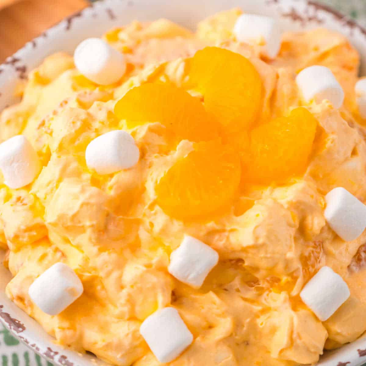 Easy Orange Fluff Salad Recipe
