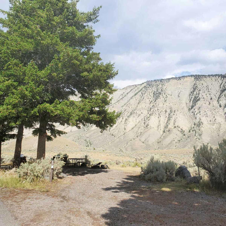 Mammoth Campground in Yellowstone National Park