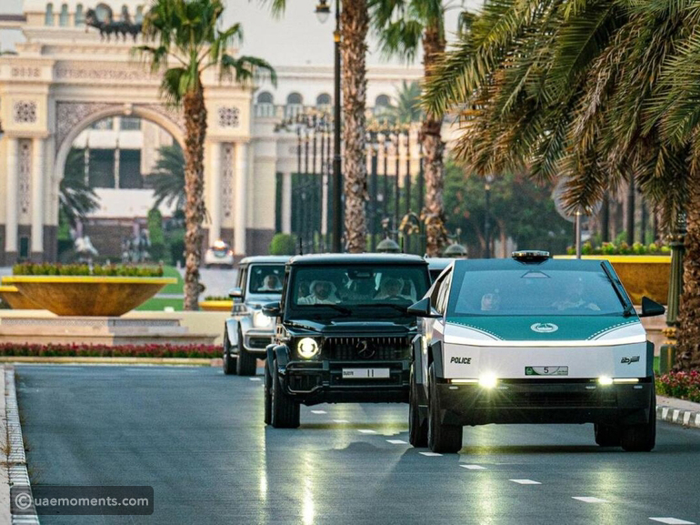 Dubai Police Adds Tesla Cybertruck to Its Patrol Fleet! Dubai Police Adds Tesla Cybertruck to Its Patrol Fleet!