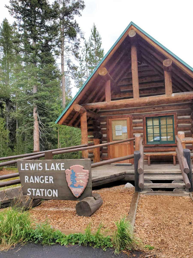 Lewis Lake Campground - Yellowstone National Park
