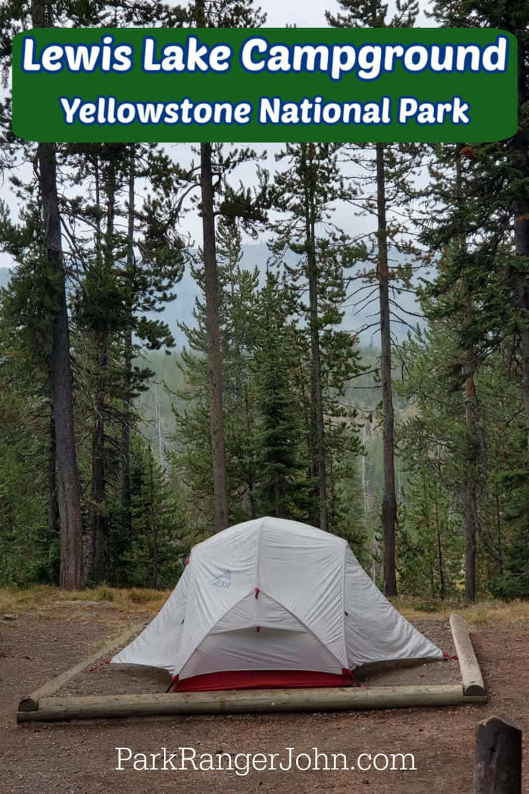 Lewis Lake Campground - Yellowstone National Park