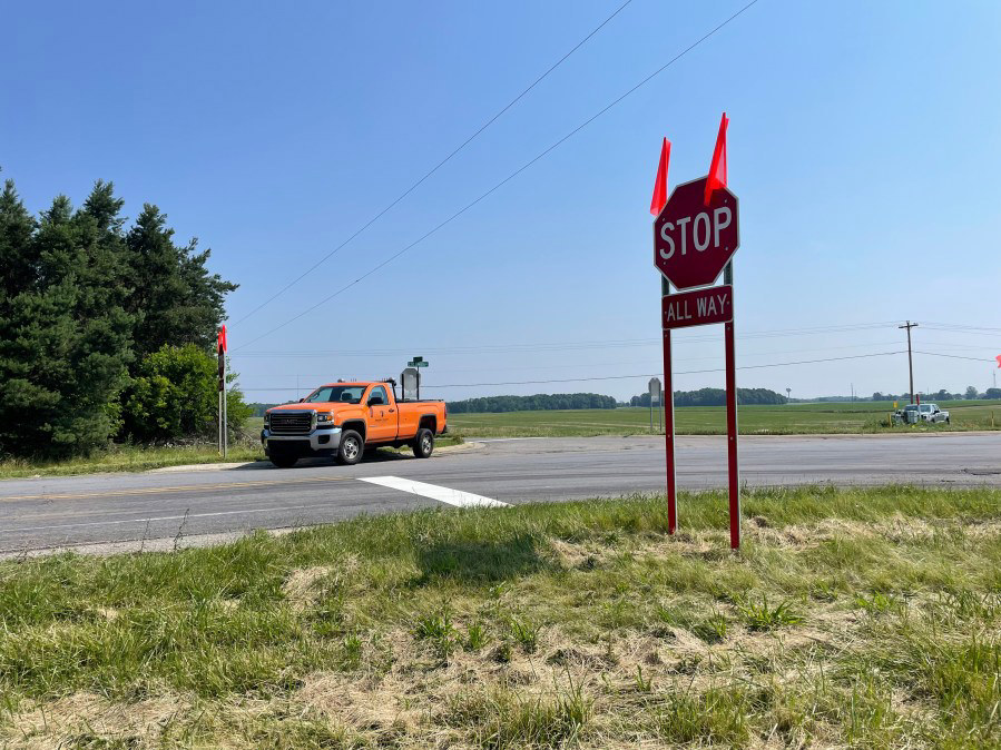 4-way stop installed at deadly Aurelius Township crossroads 4-way stop installed at deadly Aurelius Township crossroads