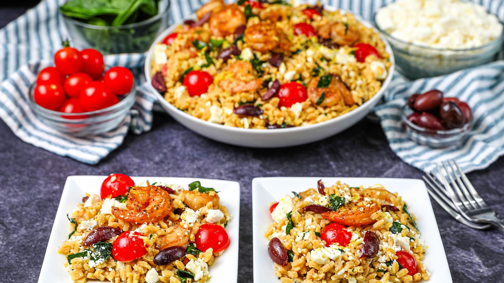 Perfect for summer dining, this orzo salad can be a main course or a ...