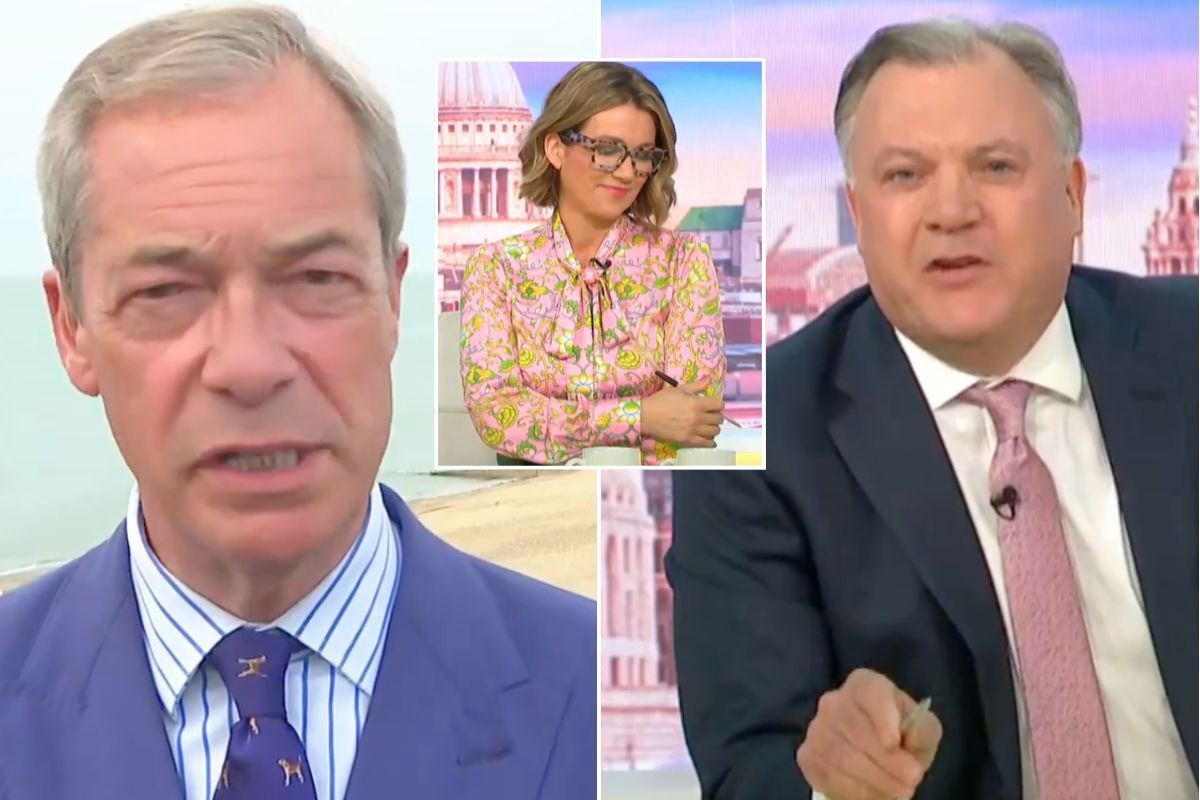 ITV GMB 'bullying' row erupts as fans applaud Farage after 'biased ... ITV GMB 'bullying' row erupts as fans applaud Farage after 'biased ...