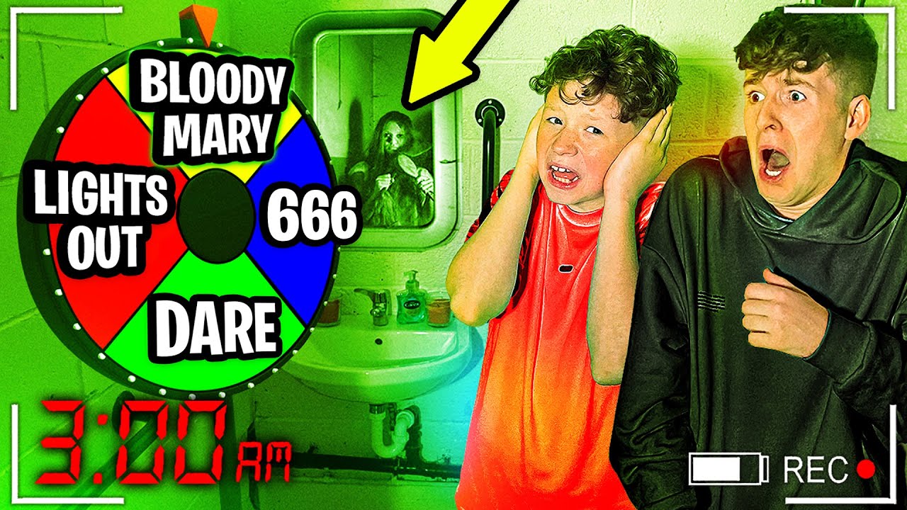 Scary 3am spin the wheel challenge fails
