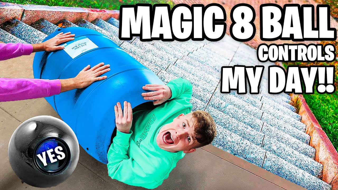 Magic 8 Ball controls my life for 24 hours challenge