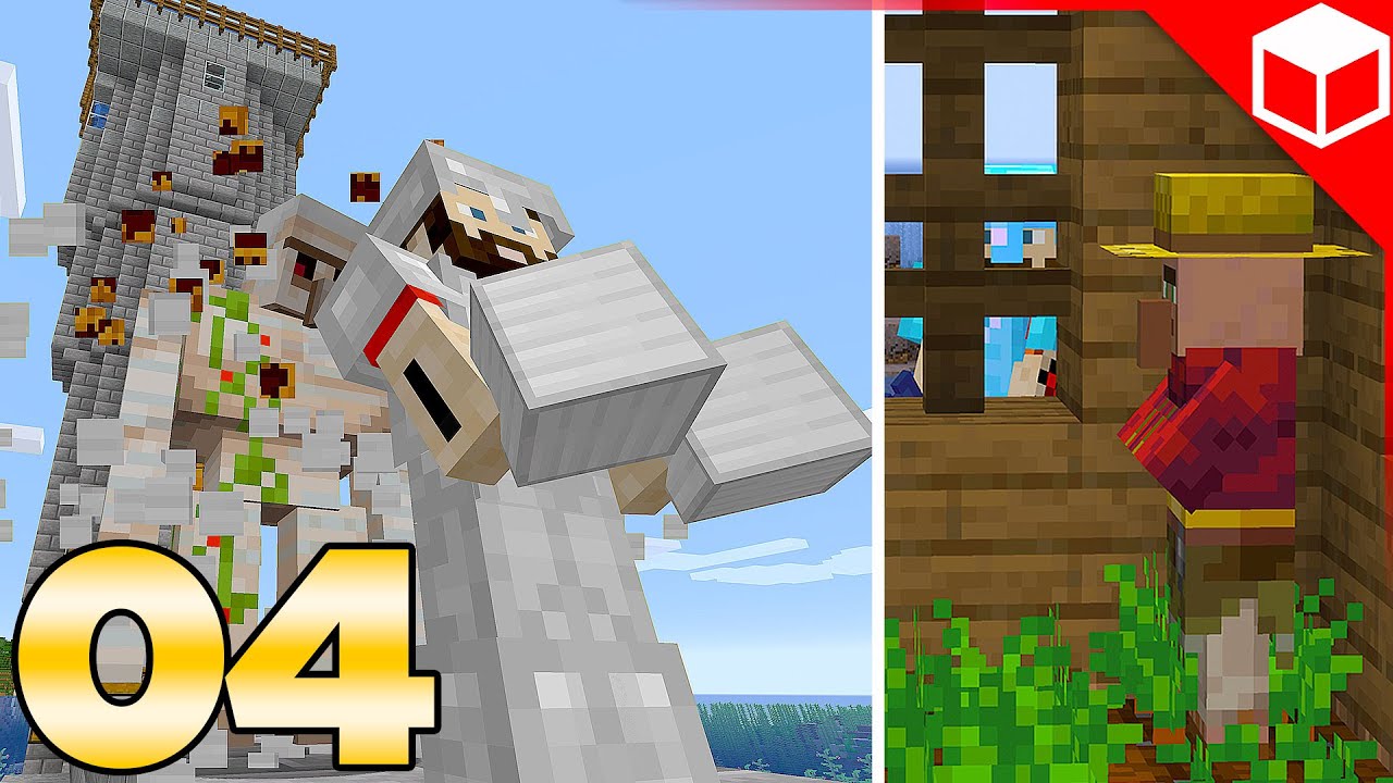 IRON for DAYS & Villager Breeder! Austin John Plays Minecraft Part 4