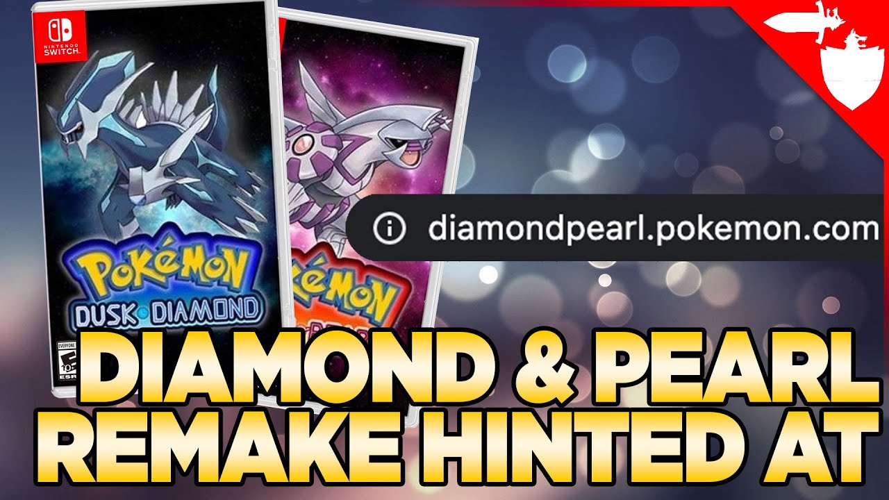 New Pokemon Website might mean Pokemon Diamond and Pearl Remakes coming ...