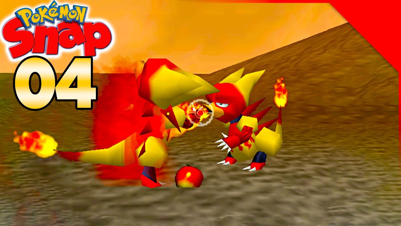 The Liquid Hot MAGMA of The Volcano - Pokemon Snap 64 Part 4