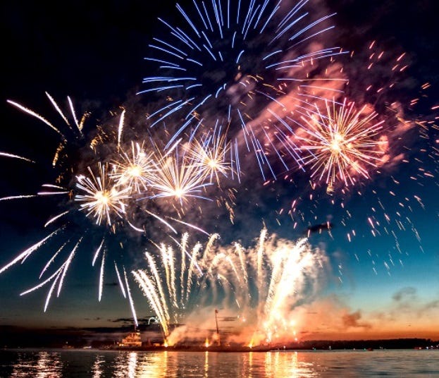 Independence Day-themed fireworks shows and events begin in June in the ...