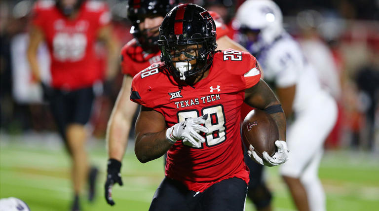 Red Raiders RB Tahj Brooks to NFC Contender in NFL Mock Draft