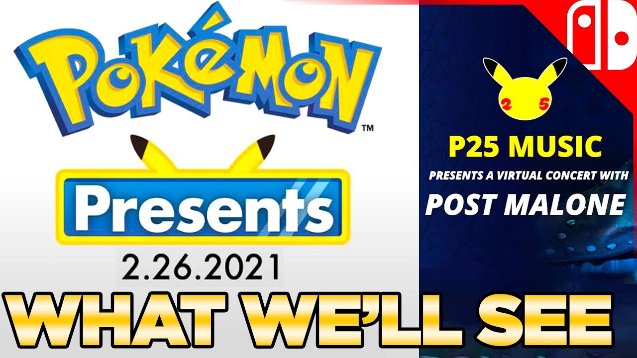"Pokemon Presents TOMORROW, P25 Music Concert, & Singing Pikachu"