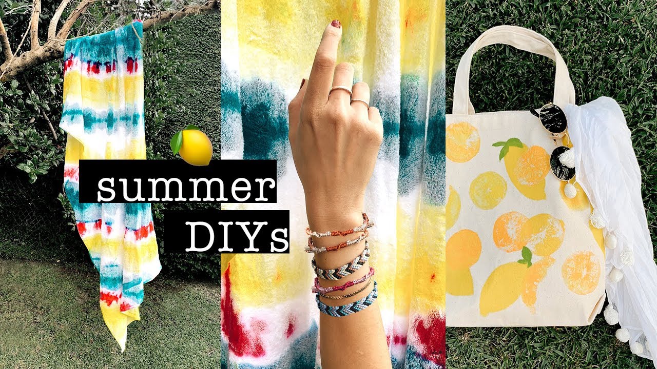 Summer DIYs for fun, affordable, and practical projects