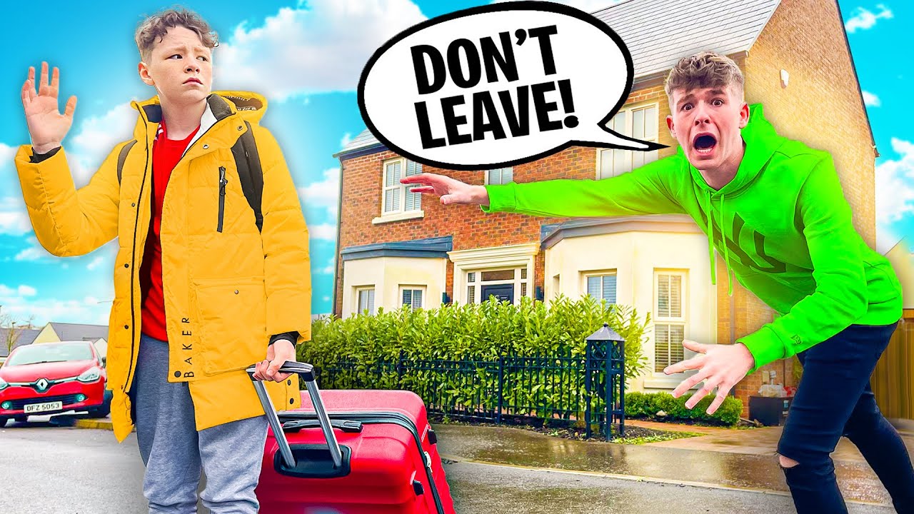 Little brother is moving out, emotional reaction