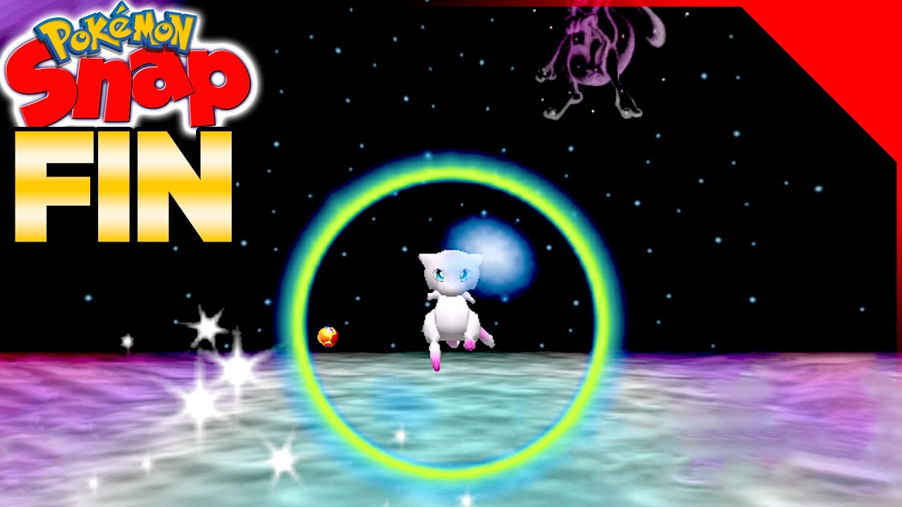 The Mythical Pokemon Mew - Pokemon Snap 64 Finale