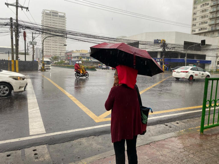 Rainy Saturday in Cebu as LPA trough affects Visayas